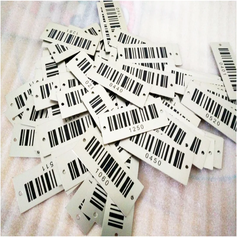 Custom Metal Barcode Tags - Durable & Versatile Solutions