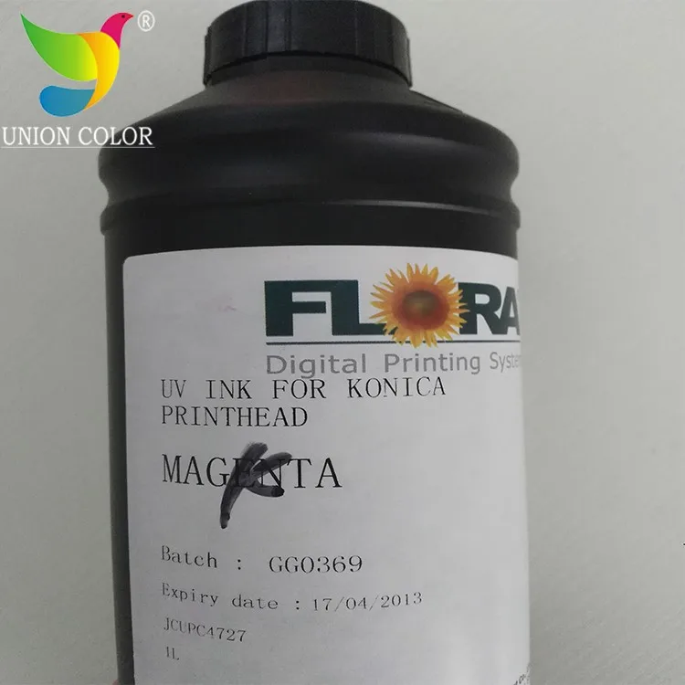 Original Flora Uv Ink For Flatbed Printer Uv Inkjet Ink,Konica 512/1024 Print Head Use - Buy Uv ...