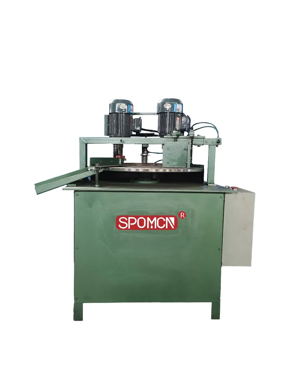 Semi Automatic Brush Machine For Metal Cleaning Brush Saw Blade Surface ...