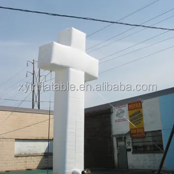 2019 Hot Selling White Giant Inflatable Cross,Inflatable Jesus Cross ...