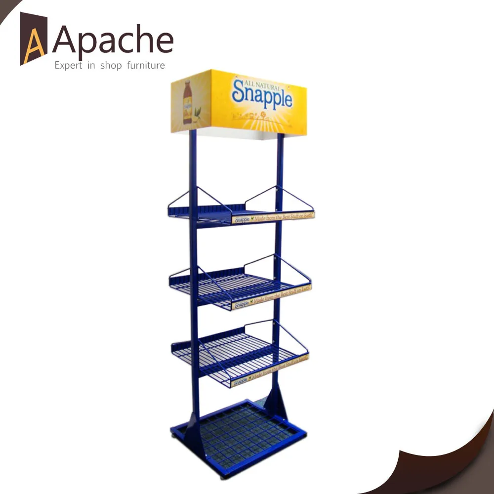 2017 Supermarket Chips Display Rack With Shelf - Buy Chips Display Rack ...