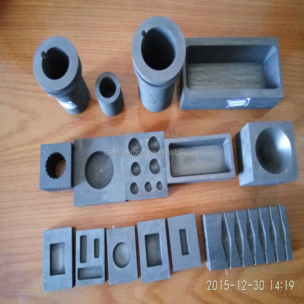 Custom Shaped Graphite Molds for Gold and Precious Metals