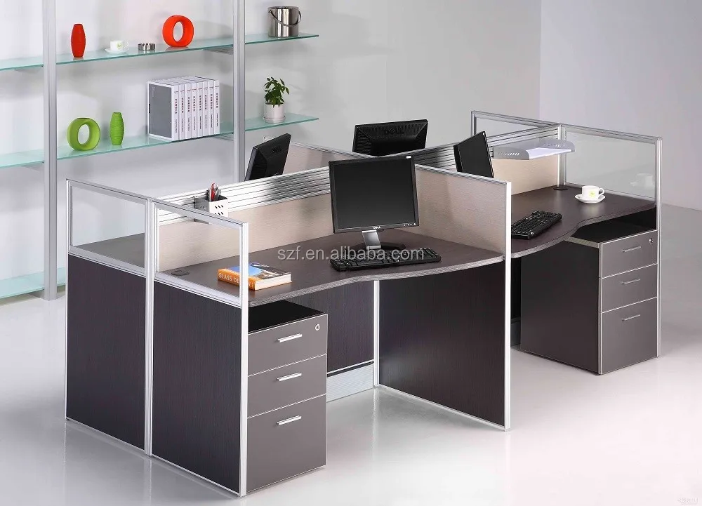New Design Office Cubicle 3 Person Workstation (sz-wst646) - Buy 3 ...
