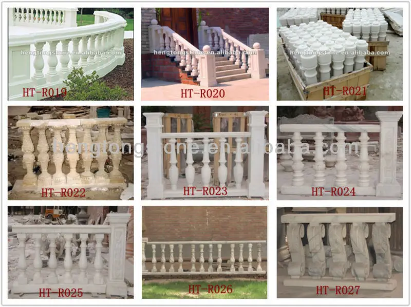 Hand Carved Marble Stair Railing - Buy Stair Railing,Handrail ...