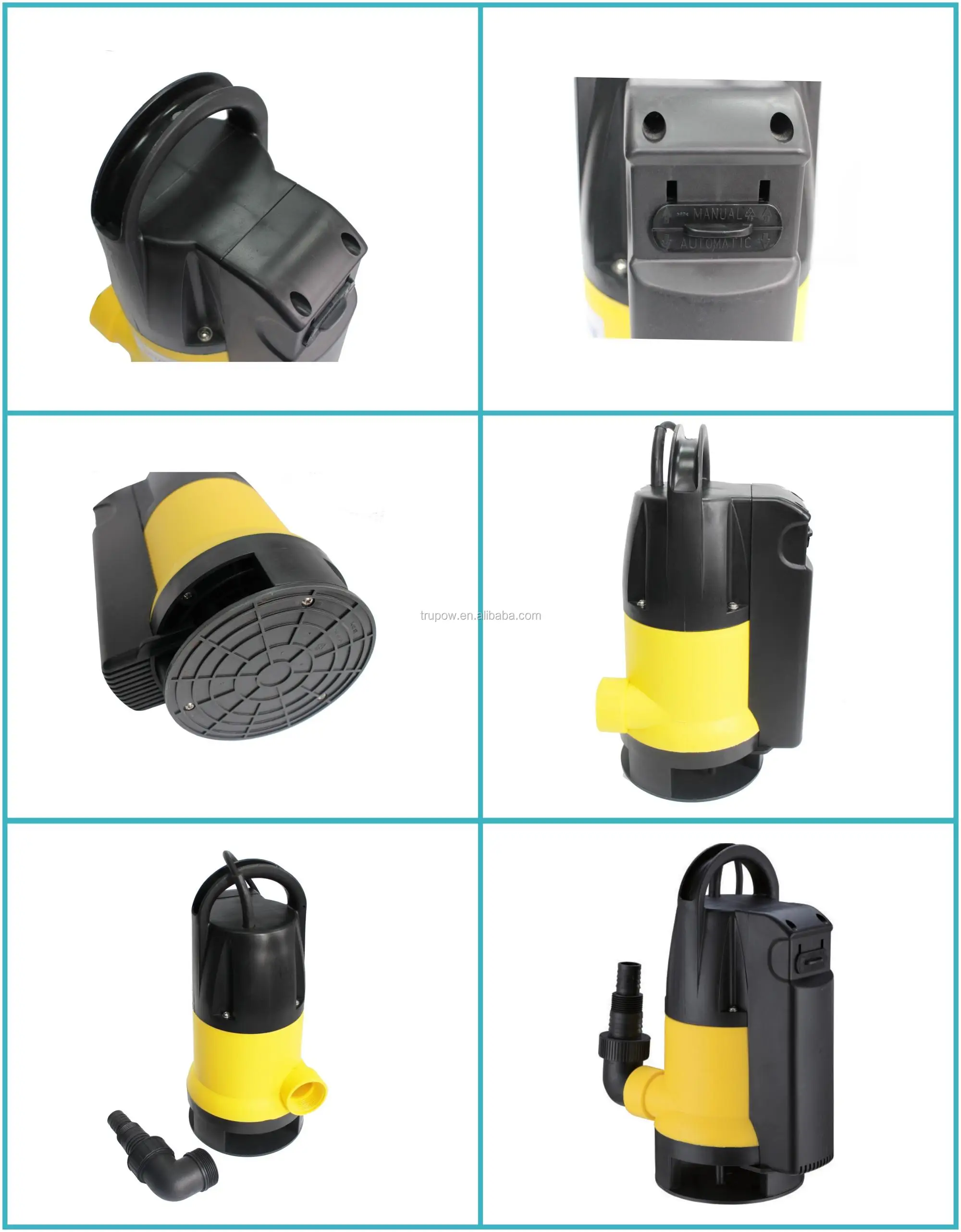 1hp Float Switch Integrated Submersible Pumps - Buy Float Switch ...