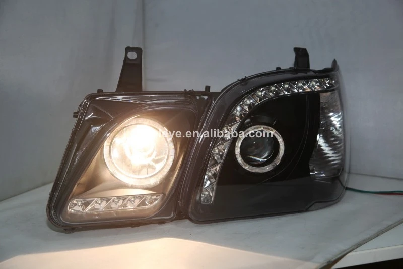 For Lexus Lx470 Led Head Lamp 1998-2007 Year Black Housing - Buy For ...