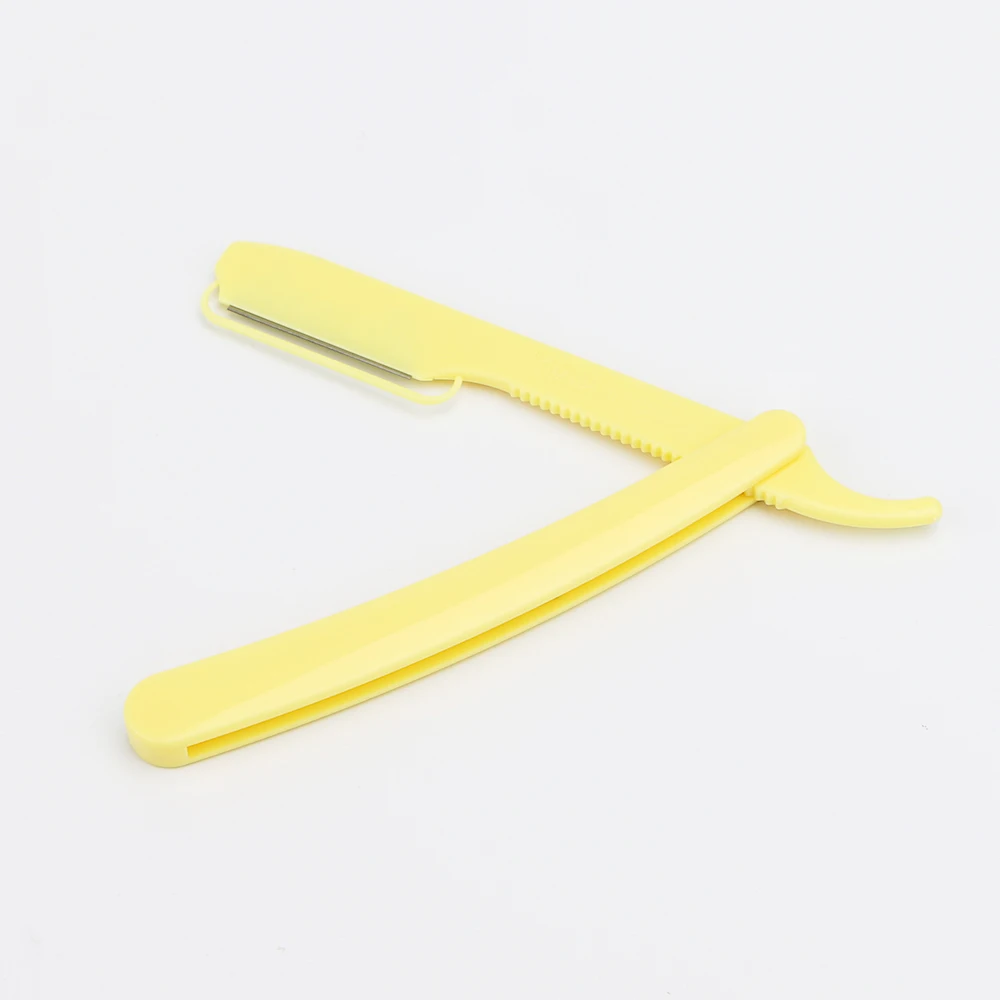 Disposable Barber Razor Salon Use Folding Handle Disposable Straight ...