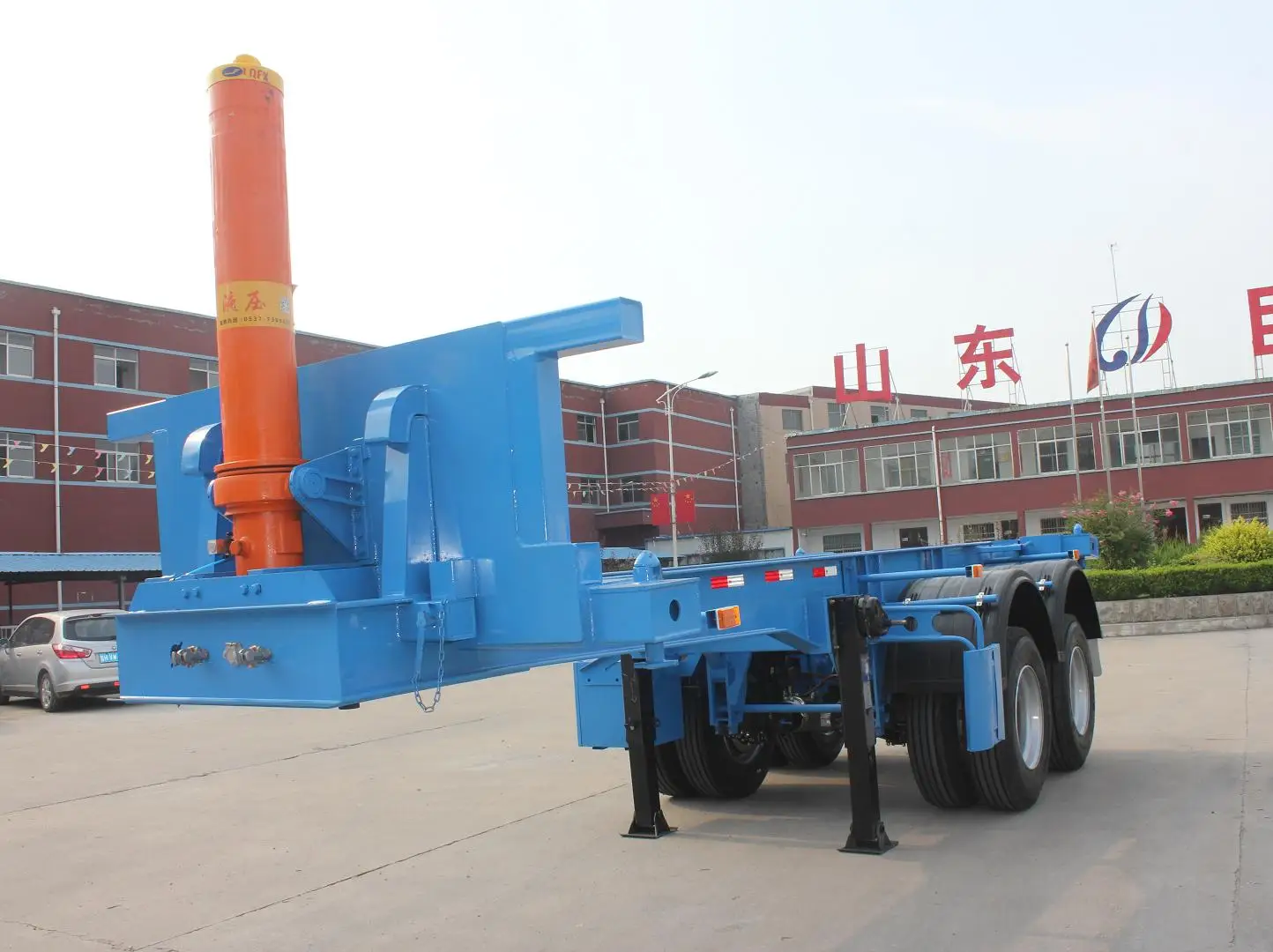 20ft Tipping Container Semi Trailer - Durable & Versatile