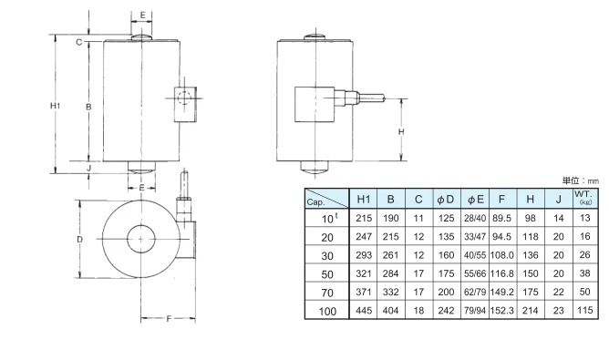 Yamato CC21-24T Load Cell - Precision and Reliability