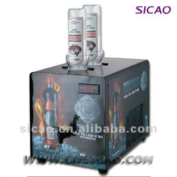 2 Bottles Ice Shot Machine Dispenser Liquor Chiller,Cold Vodka Bottle ...