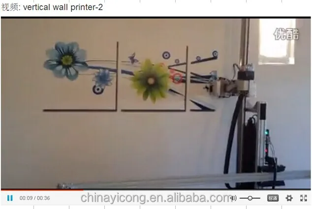 Direct Wall Inkjet Printer For Wall Mural Decorating The Wall - Buy ...