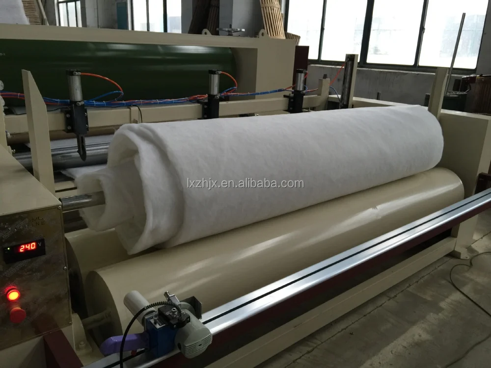 Sintepon Wadding Making Machine Plant Production Line Wjm-3 Nonwoven ...