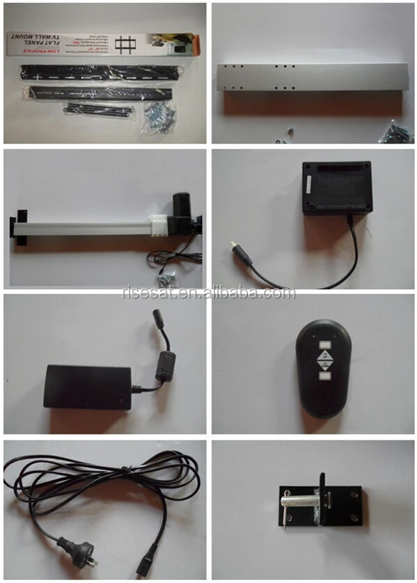 Bed Cabinet Tv Lift With Both Hand Switch And Remote Control For Tv 21 ...