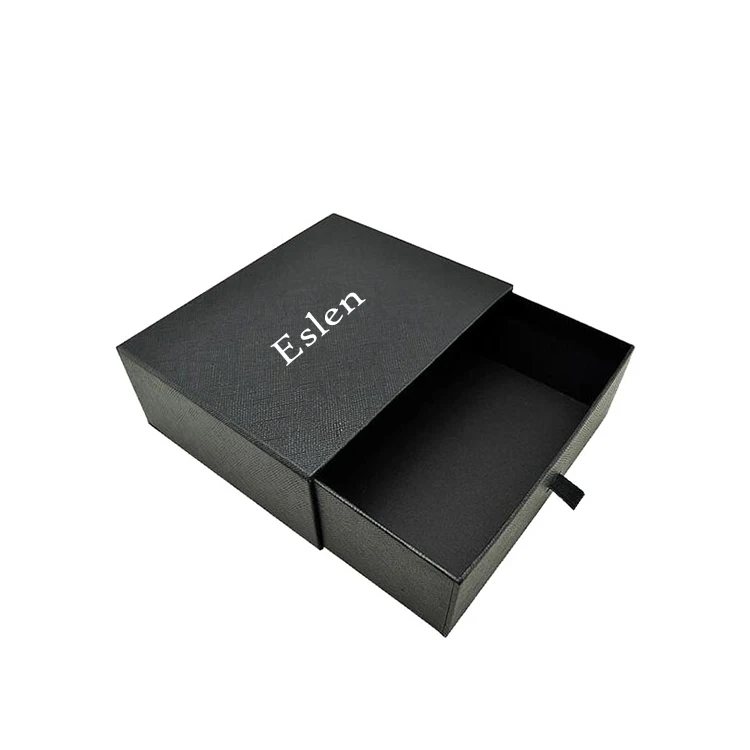 High Quality Custom Black Square Drawer Box Packaging - Buy Drawer Box ...