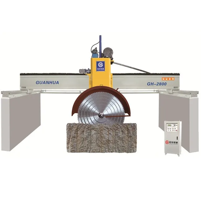 Multi Blade Marble Block Cutter Hydraulic China Bridge Saw Stone Block ...