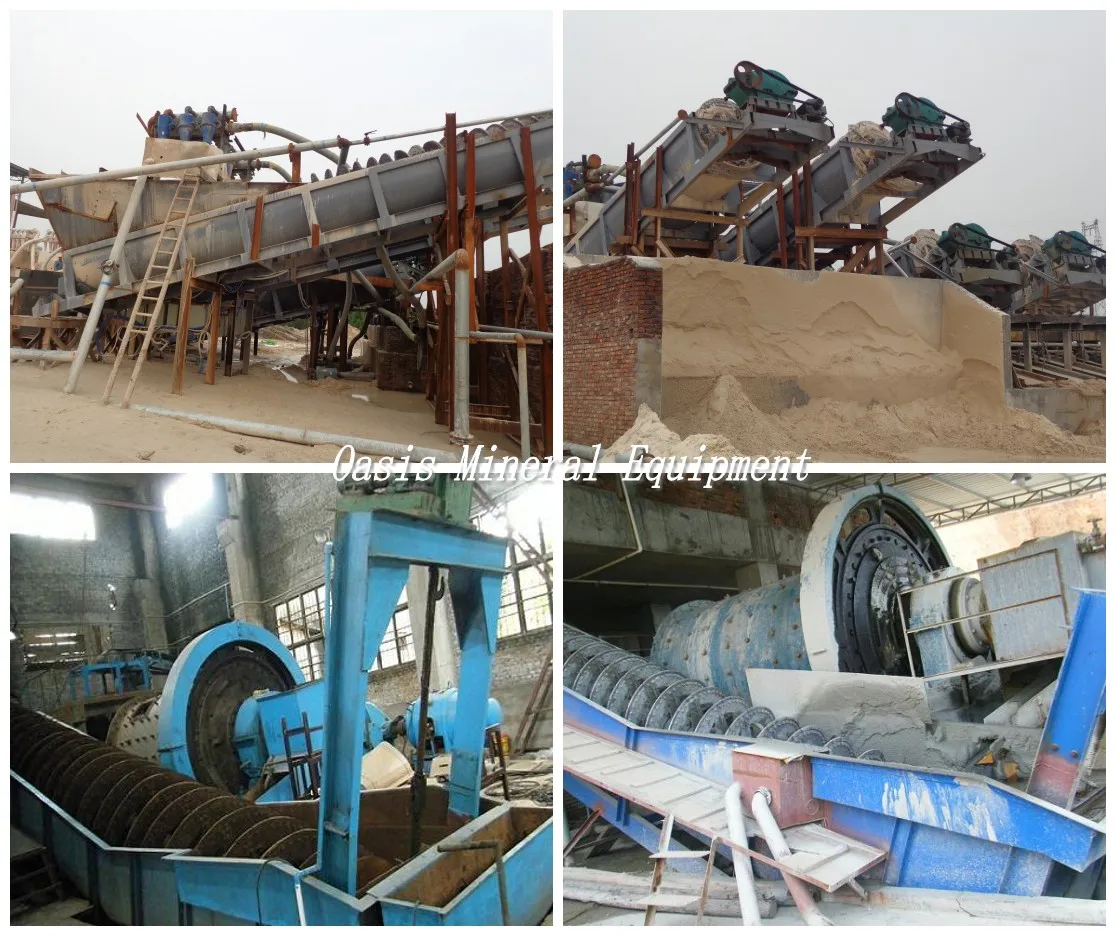 Silver Ore Concentration - Efficient Screw Washer Machine