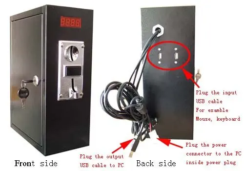 Kiosk Computer with Multi-Coin Acceptor - WAFER WF-401