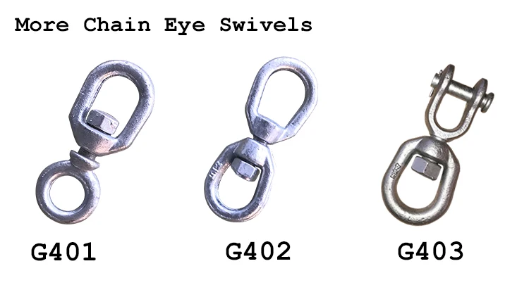 Custom Size Carbon Steel Chain Swivels G401| Alibaba.com