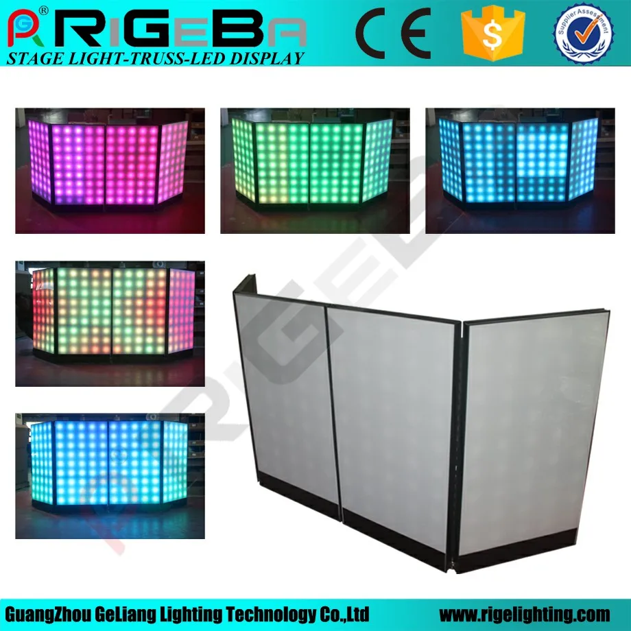 LED Pixel DJ Booth Facade - Elevate Your Stage Lighting