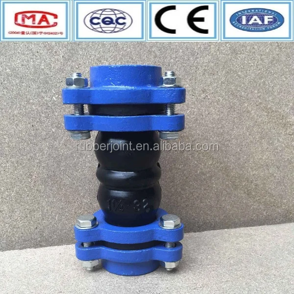 Rubber Joint Use For Pipe Fitting Flexible Connector Union Type Bspt ...