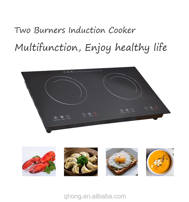 Direct Factory 2 Burner Induction Cooker Two Plate Induction Hob Double ...