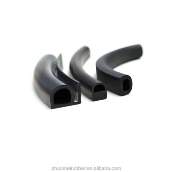 Oem Silicone Rubber Edge Trim / Silicone Extruded Profiles - Buy ...