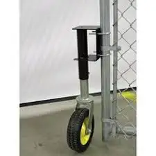 Steel Spring Loaded Gate Caster Wheel - Modern Industrial
