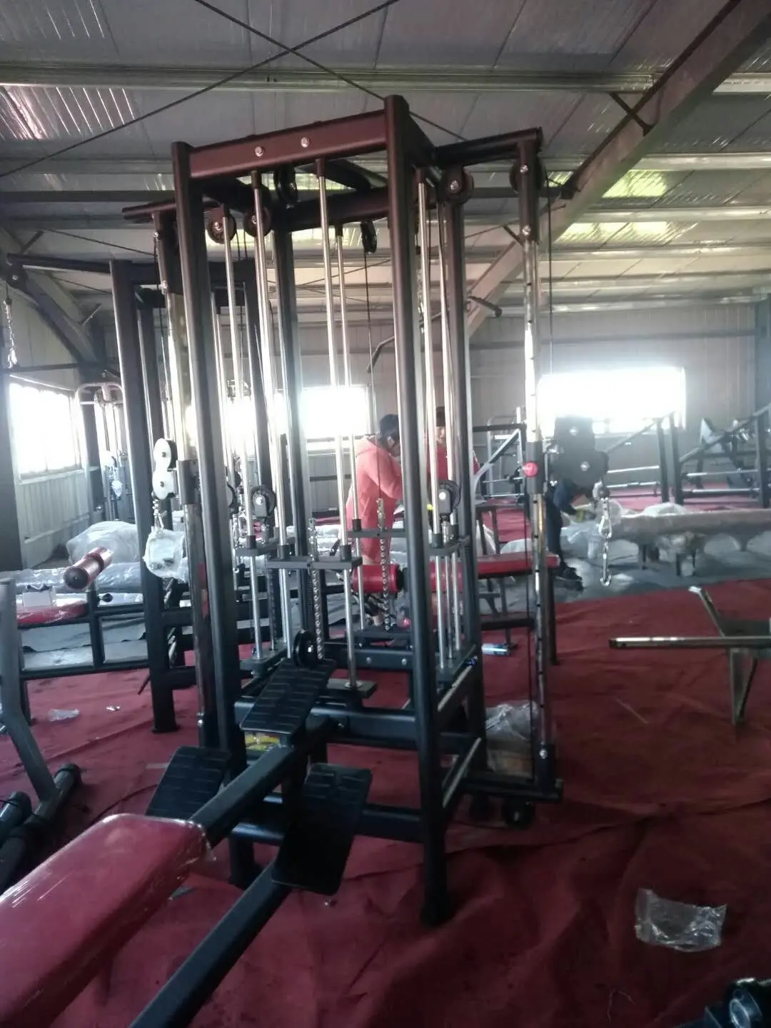 2019 New Design Hot Sale Commerical Weight Stack Multi Jungle 8-station ...