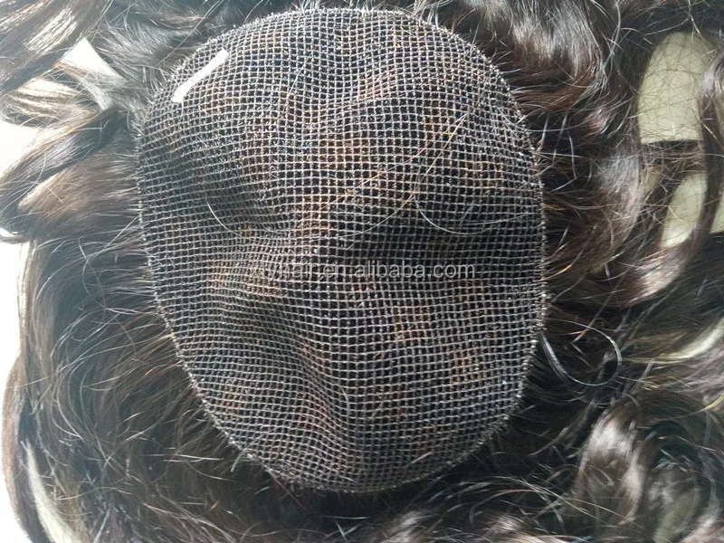 New Products Custom Made 5inch *5inch Full Handtied Fishnet Hair ...