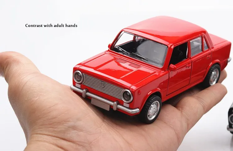 LADA 1:36 Scale Car Models - Diecast Metal Alloy Toys