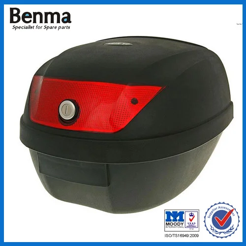 Custom 28L Motorcycle Top Box - ABS Plastic Helmet Rear Box