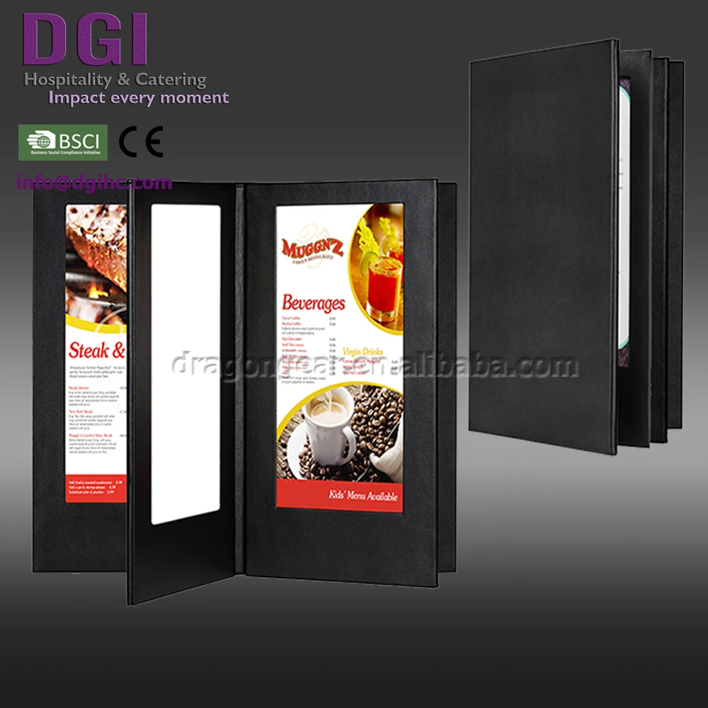 The Best China Backlit Illuminated Menus Led Menu Folder - Buy Backlit ...
