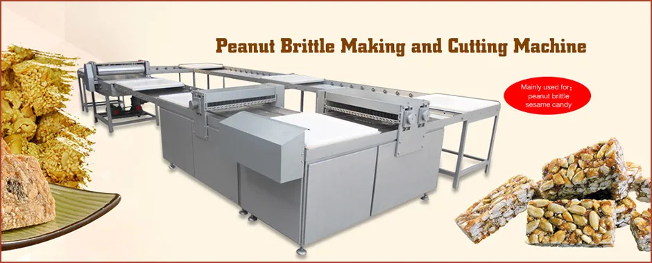 Sesame Snap Peanut Chikki Candy Bar Machine & Snack Dispenser Machine - OEM