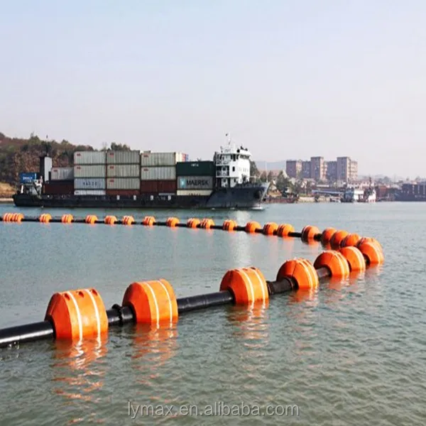 High Buoyancy Plastic Polyethylene 8" Hdpe Float Used For Dredging ...