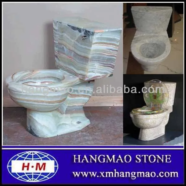 Shop Our Great Quality Polished Natural Marble Stone Toilet Seat Sets
