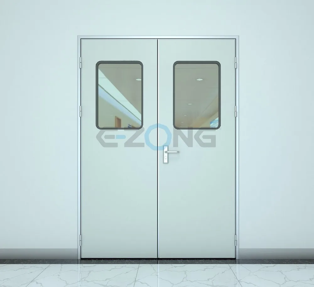 Clean Room GMP Standard Aluminum Frame Sealing Swing Steel Door for ...