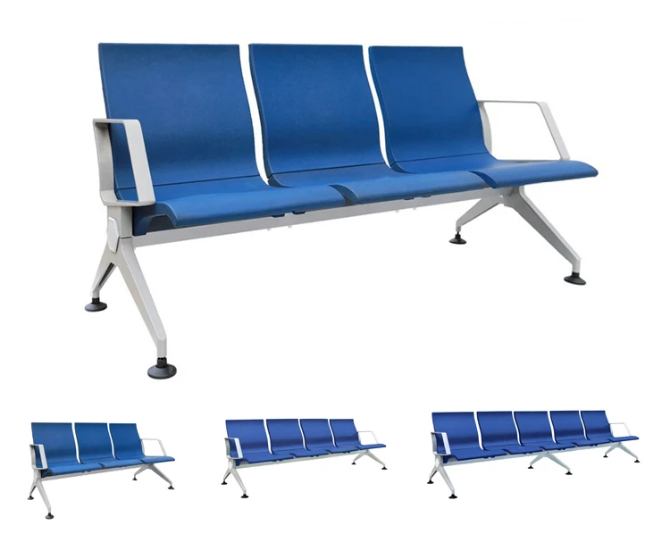 Comfortable Colors Aluminum 4 Seater Bench Seat Airport Waiting Room ...