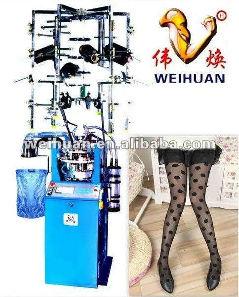 4 Inch Advanced Automatic Stocking Machine For Knitting Silk Stocking ...
