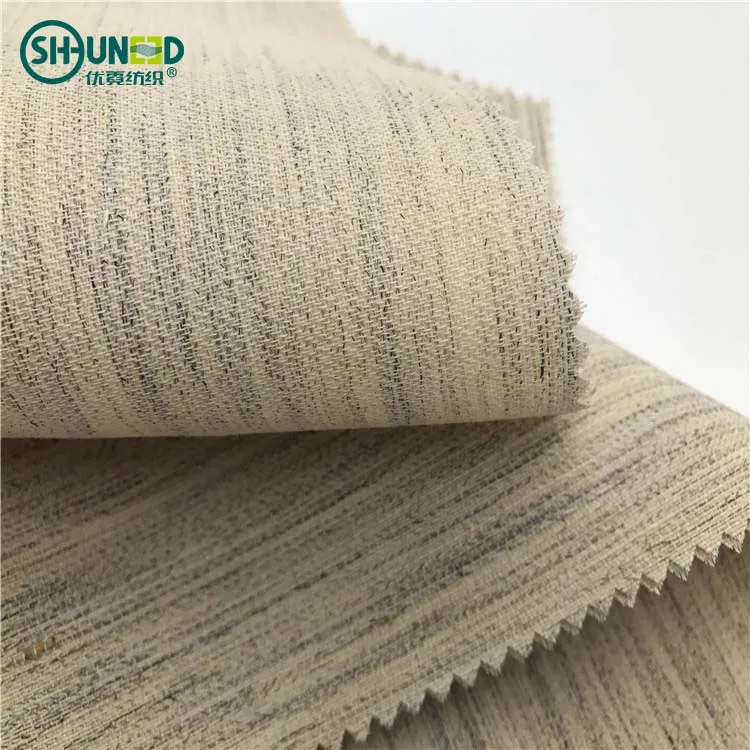 Fusible Cotton/wool Horse Hair Interlining For Suit Woven Chest Piece ...