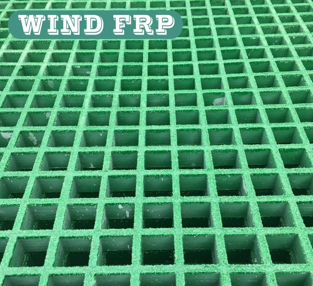 FRP Molded Grating with Gritted Surface - Non Slip Grating