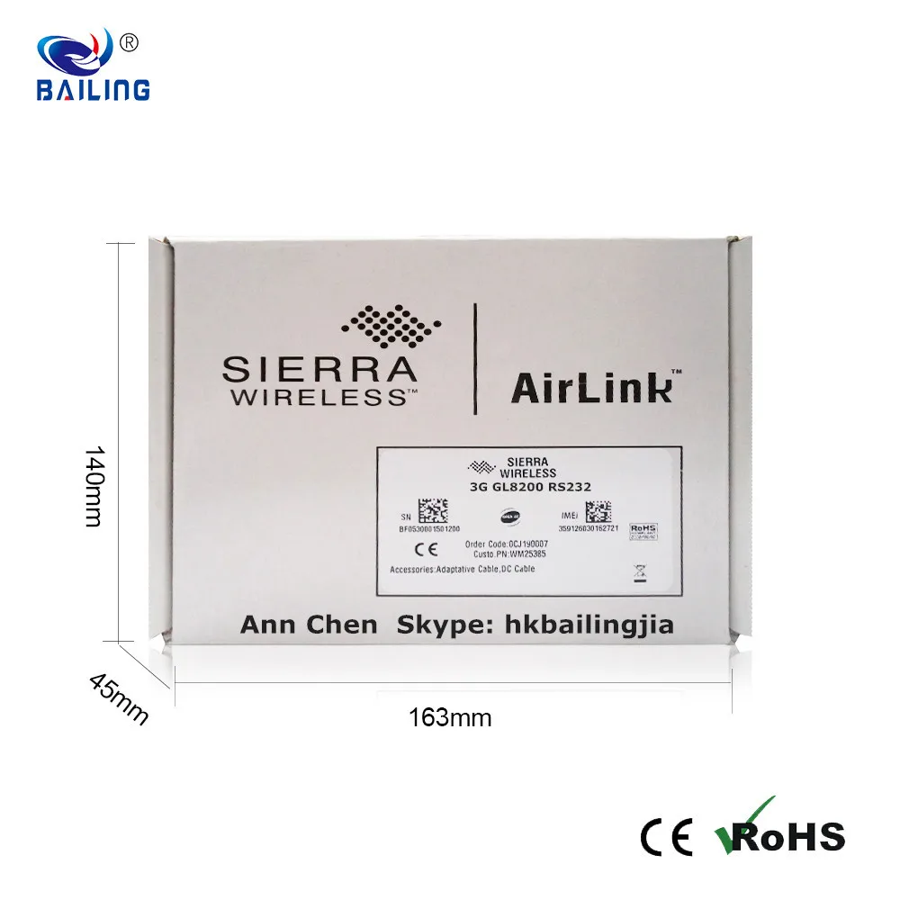 Smart Sim Sierra Gl8200 Modem Rs232 M2m 3g Sim Card Modem - Buy 3g ...