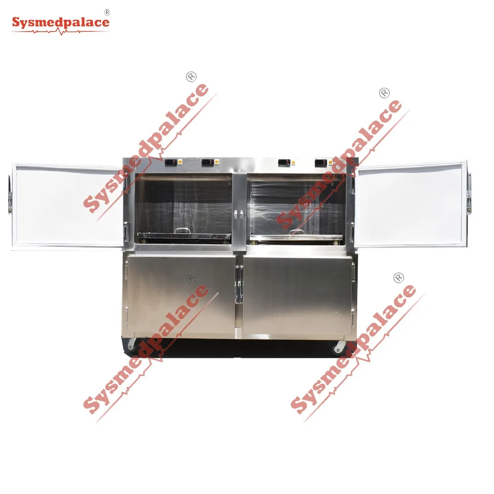 China Funeral Room 4 Doors Corpses Freezer - Mortuary Metal Coffin Drawers