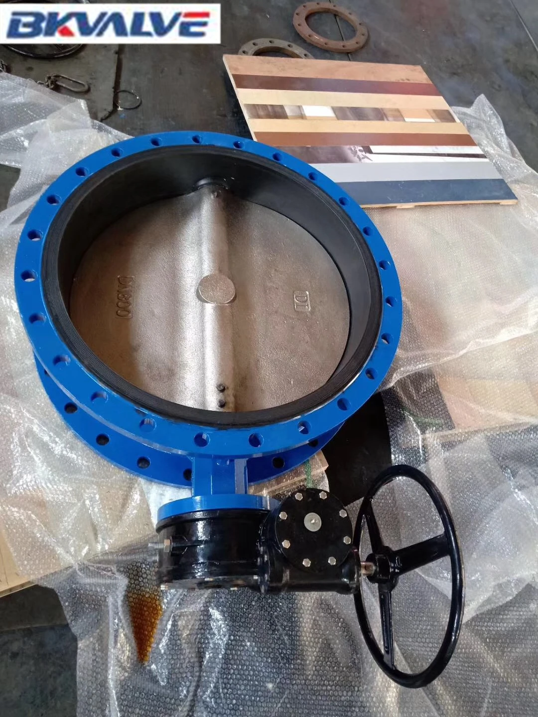 Dn600 Dn700 Dn800 Dn900 Ductile Iron Epdm Seat Flange Butterfly Valve ...