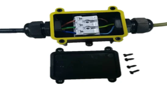 Outdoor Rj45 Junction Box Waterproof Ip68 M686-2 With 2 Cable Glands ...