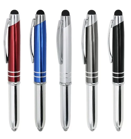 Metal Fancy 3 in 1 Gift Stylus Luxury Pens with Custom logo Promotion ...