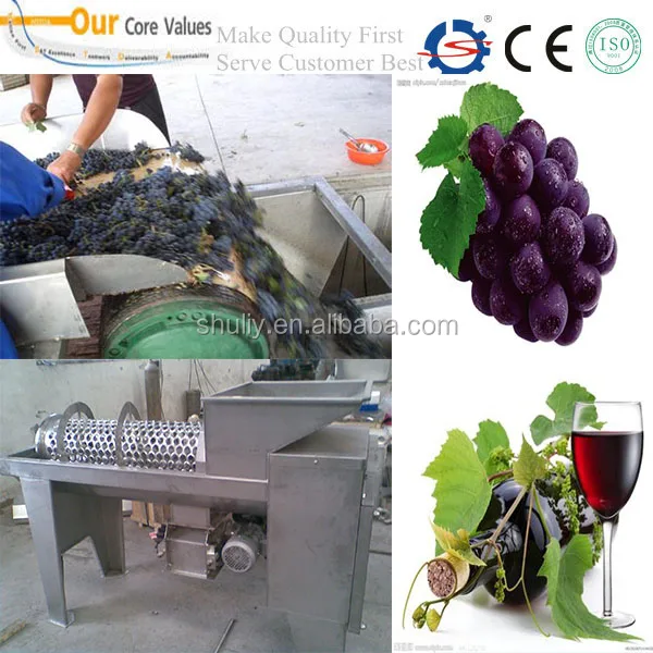 Large Scale Grape Crusher Destemmer/grape Stem Separator ...