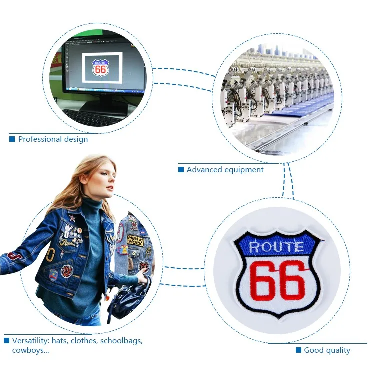 Wholesale Custom 3D Puff Embroidery Patch - Durable & Colorful