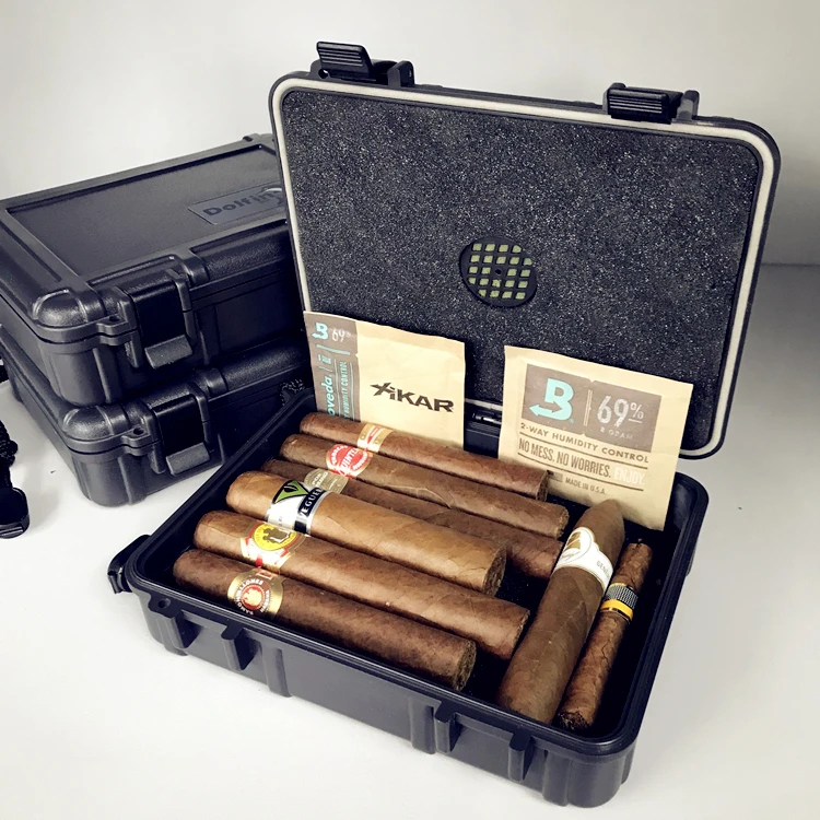 Wholesale OEM Cigar Storage Box Humidor of ABS Material
