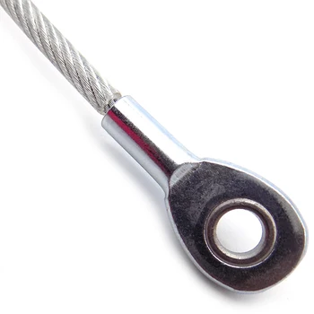 High Tension Stainless Steel Wire Rope Assembly Cable With Terminal ...