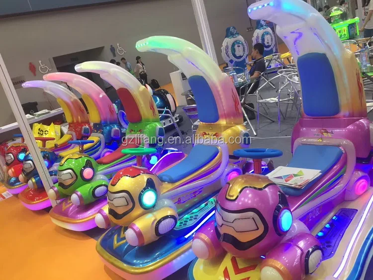 Coin Operated Kiddie Ride - Robot Car & Train Moto Ride